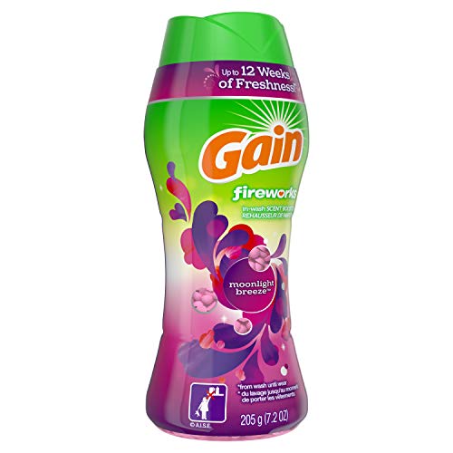 Gain Fireworks In-Wash Scent Booster Beads, Moonlight Breeze, 7.2 oz