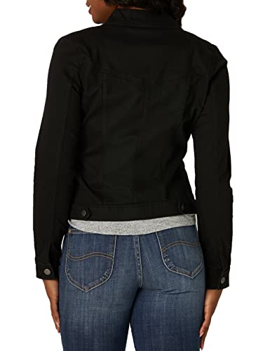 Riders by Lee Indigo Women's Denim Jacket, Black, X-Large