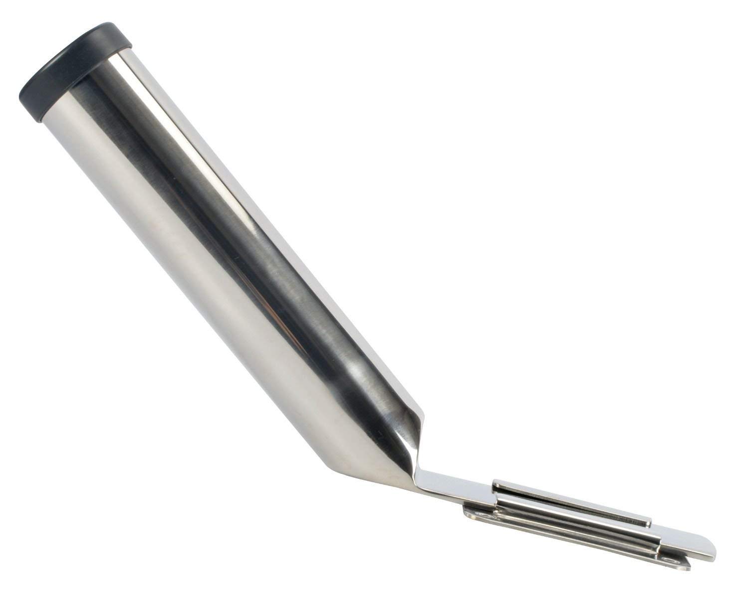 Amarine Made Set of 2 Stainless Steel Slide Mount Removable Fishing Rod Holder