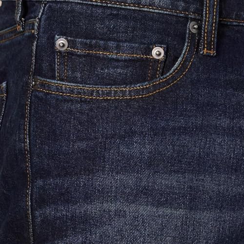 Amazon Essentials Men's Straight-Fit Stretch Jean, Dark Wash, 36W x 30L