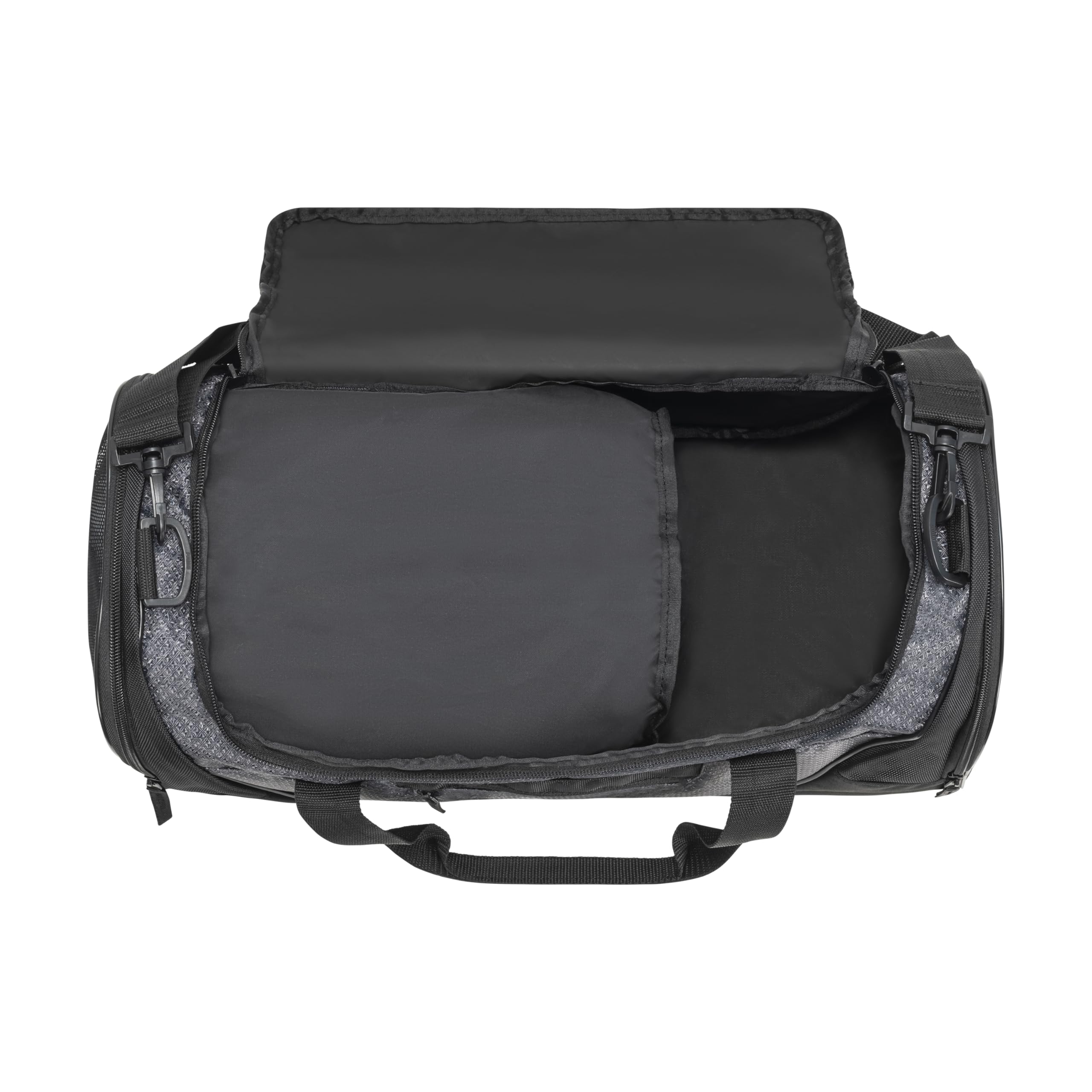 PUMA unisex adult Contender Duffel, Dark Grey, One Size US
