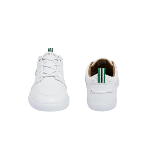 Lacoste Mens Bayliss Sneaker, Deep White, 10.5