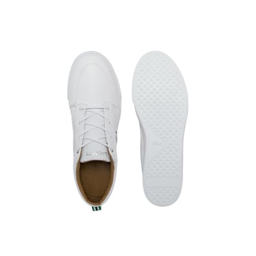 Lacoste Mens Bayliss Sneaker, Deep White, 10.5