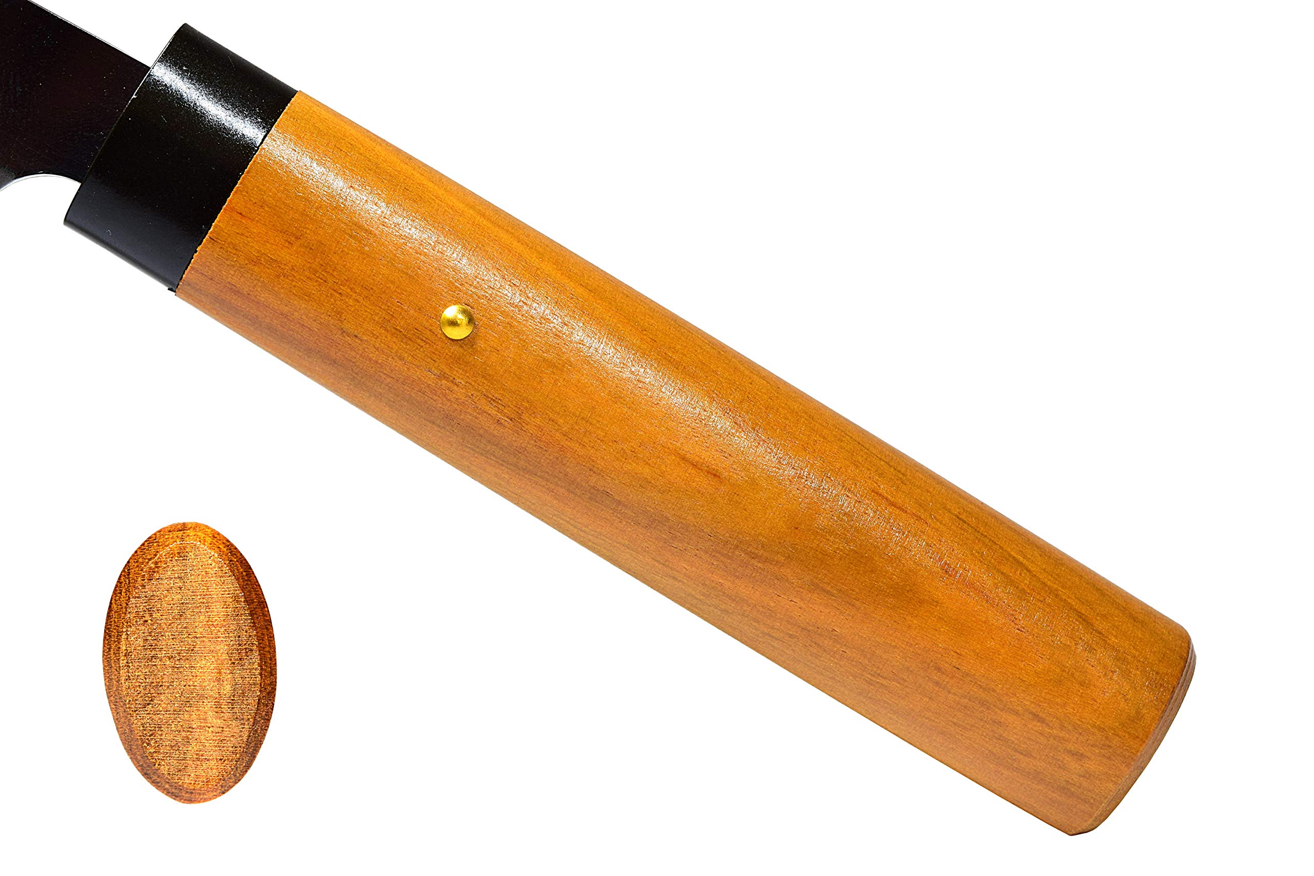 Seki Japan Small Fruit Knife Angular Edge Wooden Handle, 8.5” Small Kitchen Utility Knife, Stainless Steel Blade, Vegetable Knife Paring Knife Pairing Knife Japanese Knives with Cover
