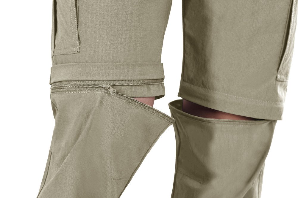 Nonwe Women's Lightweight Outdoor Convertible Quick-Drying Pants Khaki S/30.5 Inseam