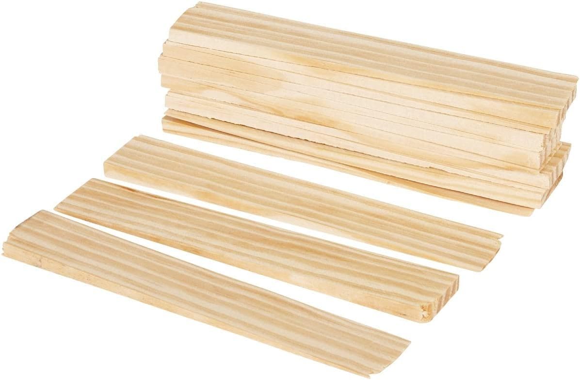 Nelson Wood Shims 8" 12 Pack - Kiln Dried Wood - Set of 2 (Total 24 Shims)