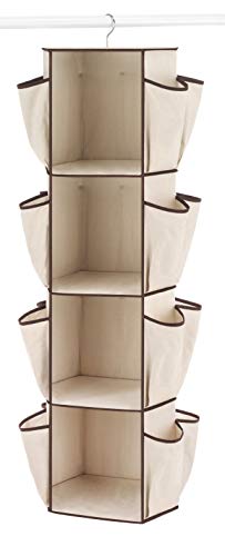Whitmor Rotating Closet Organizer, Canvas