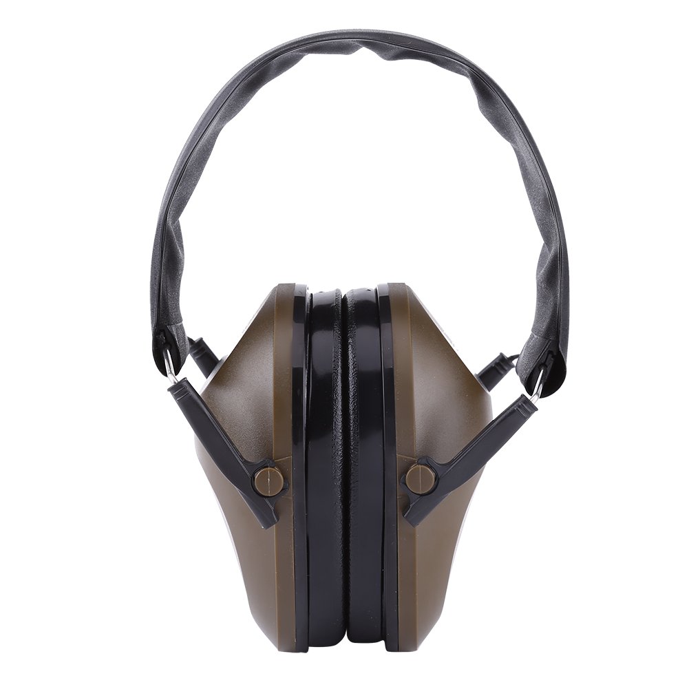 Noise Reduction Acoustic Earmuffs Hearing Ear Defenders for Shooting Shooters,Work,Gun Range Or Race Track Hearing (Green)