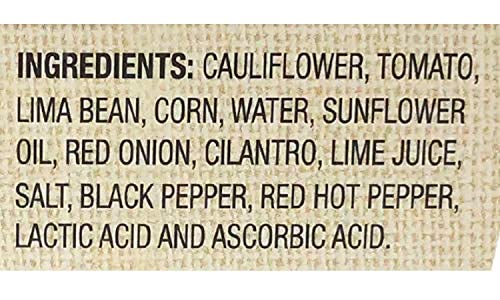 Kitchen & Love Cauliflower, Peruvian Vegetable Ceviche, Ready to Eat, Shelf Stable, Non Gmo, Gluten & Dairy Free, Vegan, Vegetarian, 7.9 Oz, 6 Pack