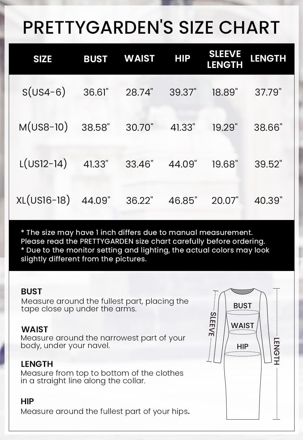 PRETTYGARDEN Women's Fall Bodycon Party Dress Casual Long Sleeve Tie Waist Fitted Sheath Pencil Dresses with Pockets (Wine Red,Large)