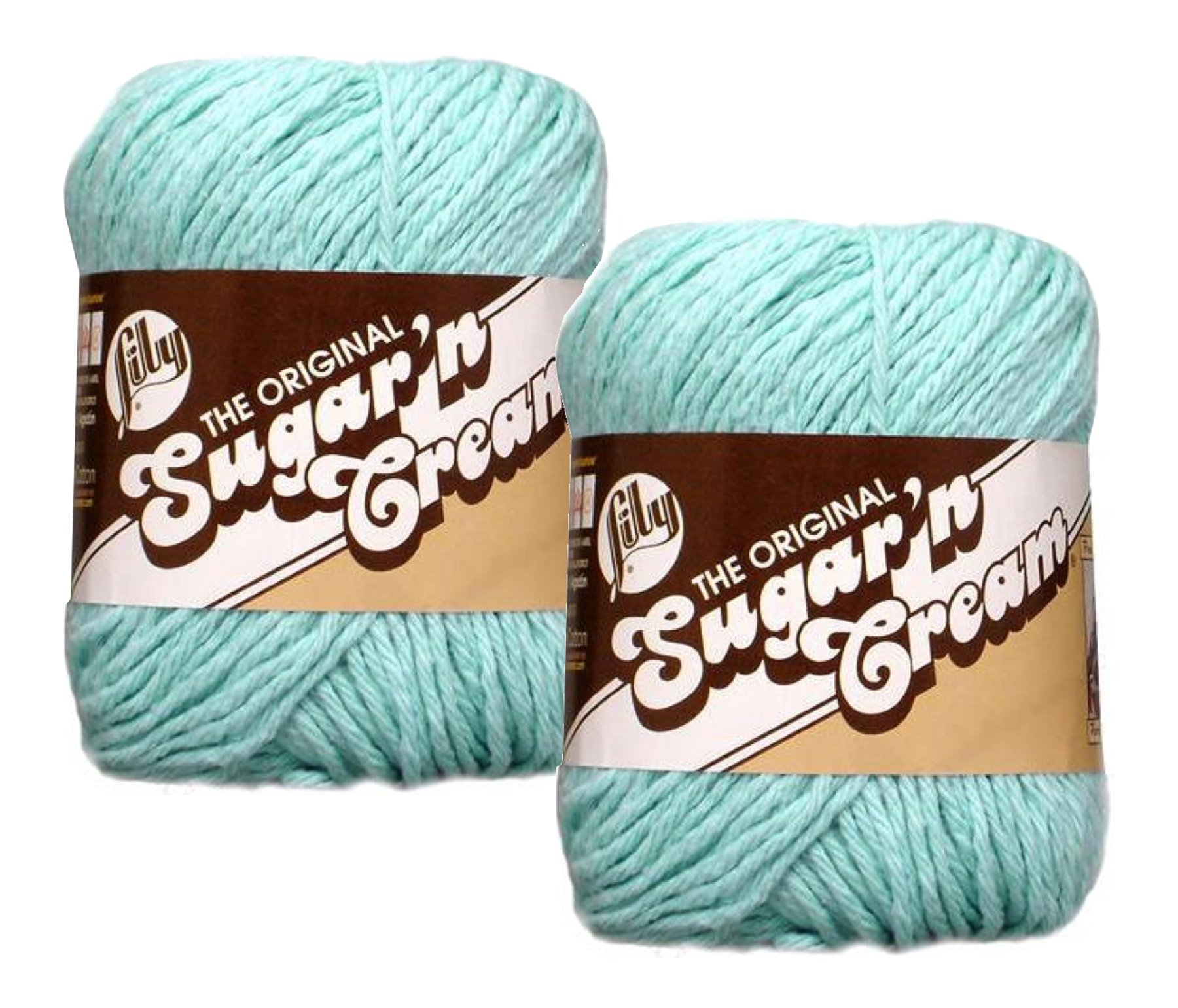 Sugar'N Cream Yarn - Solids-Robin'S Egg
