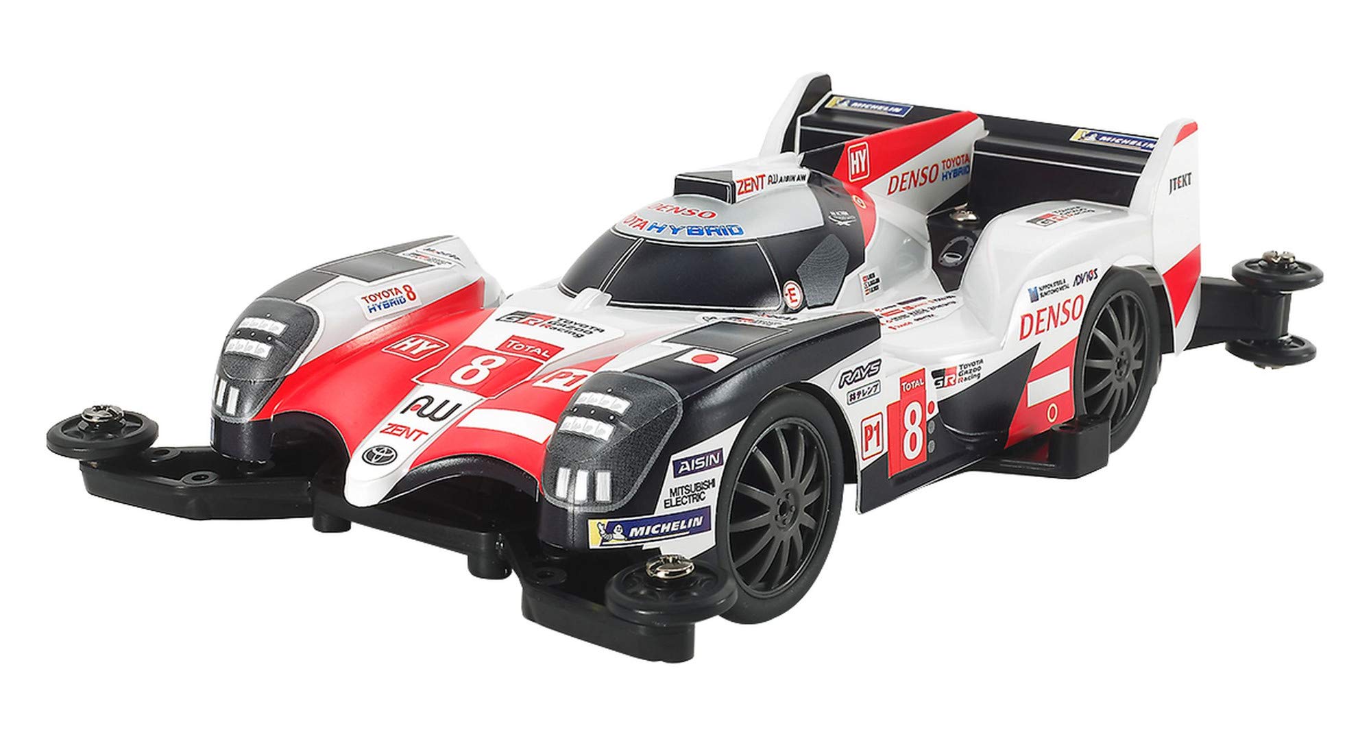 Tamiya 18652 1/32 Jr Racing Mini 4WD Toyota Gazoo Racing TS050 Kit, with MA Chassis