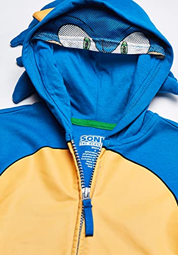 SEGA Kids' Big Sonic The Hedgehog Costume Hoodie, Royal, 8