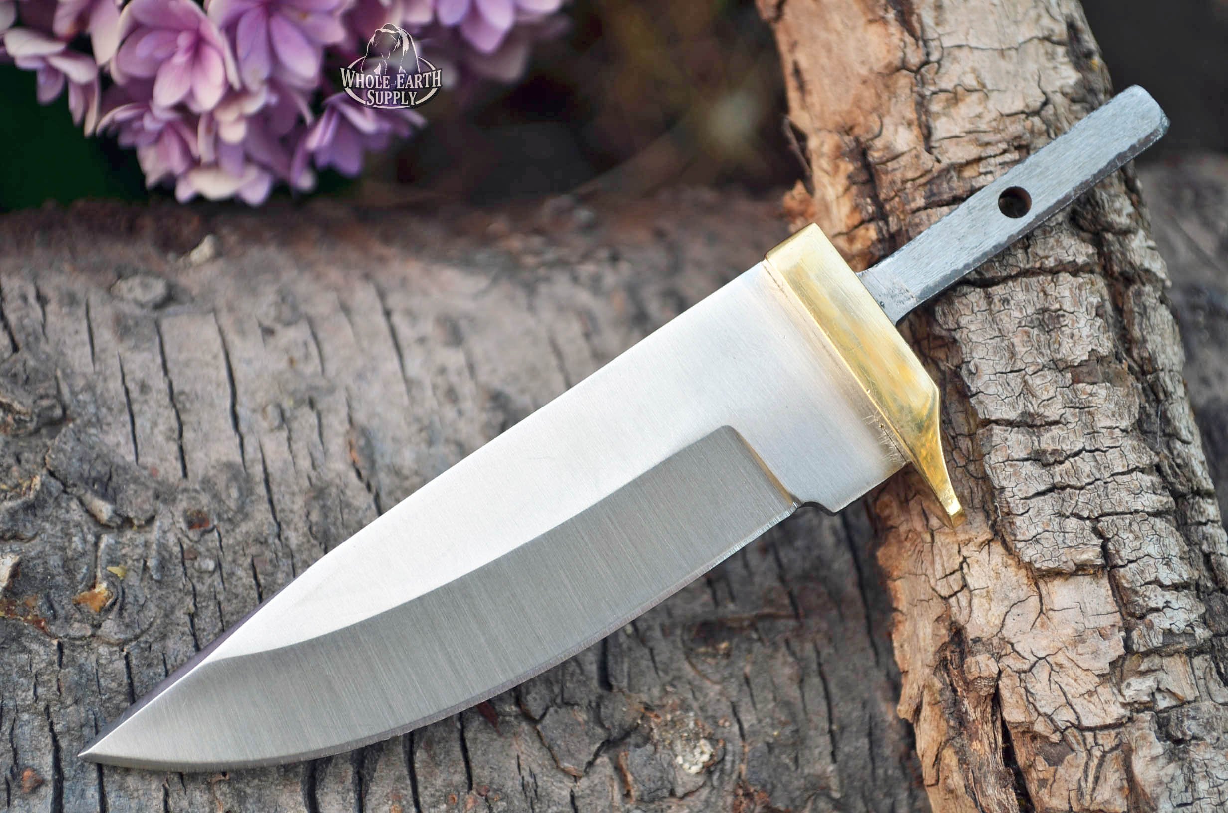 Whole Earth Supply 420 Stainless Steel Knife (420 Stainless Steel, Pair of 3.75 Inch Blades)