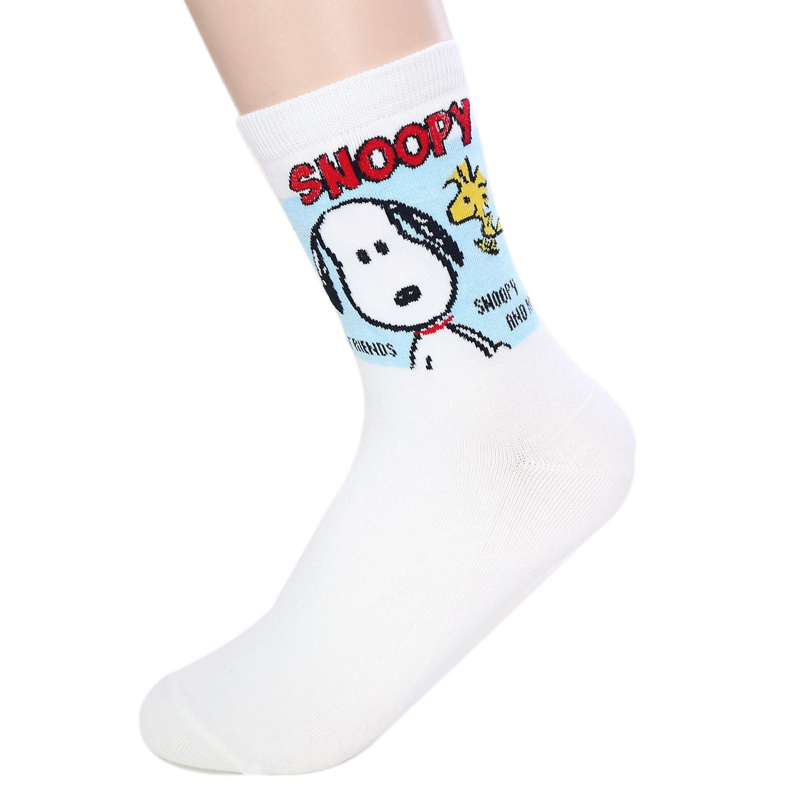 The Peanuts Women and teen girls Licensed Socks Collection Socksense (US, Alpha, One Size, Regular, Regular, Movie_5pairs)