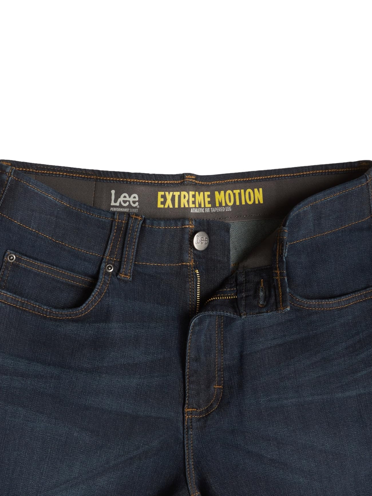 Lee Men's Extreme Motion Athletic Fit Tapered Leg Jean Blue Strike 32W x 32L
