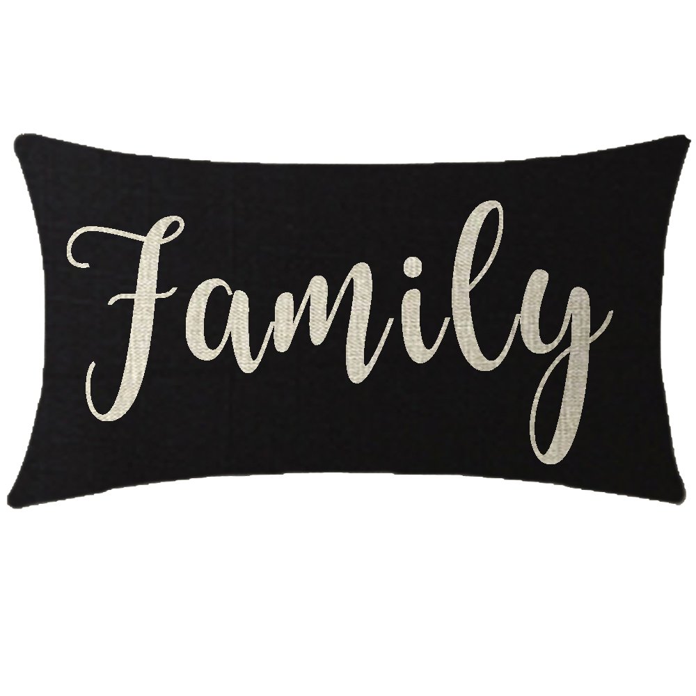 NIDITW Nice Gift Inspirational Words with God All Things are Possible Waist Lumbar Beige Cotton Linen Throw Pillow case Cushion Cover for Sofa Home Decorative Oblong 12x20 Inches (10)