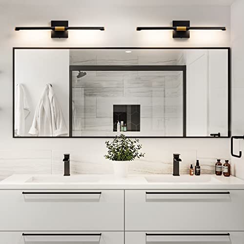 Bathroom Vanity Light Fixtures Over Mirror 24 inch LED Vanity Lights 4000K Morden Wall Sconce Picture Lights for Paintings