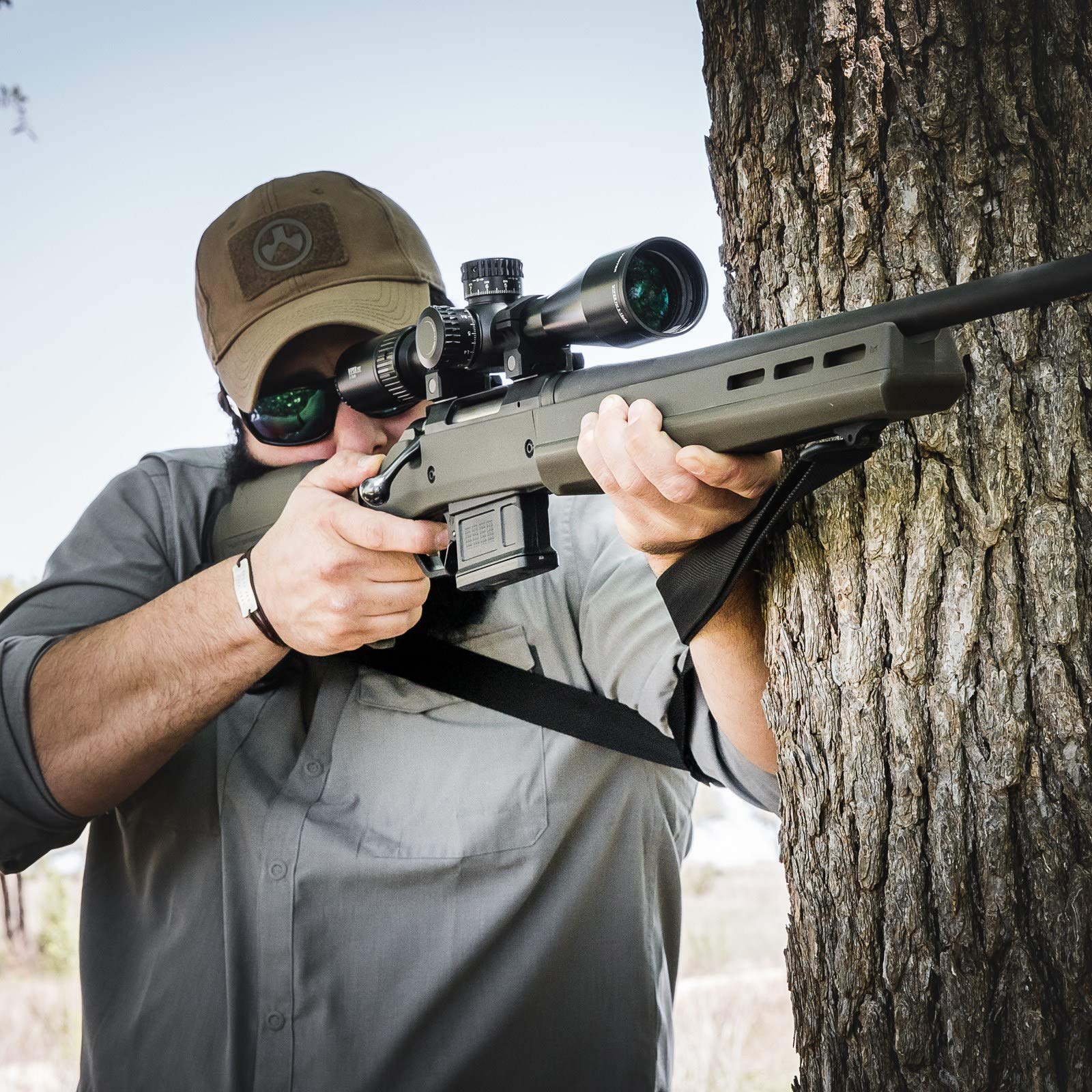 Magpul RLS Rifleman Loop Two Point Standard Rifle Sling, Black