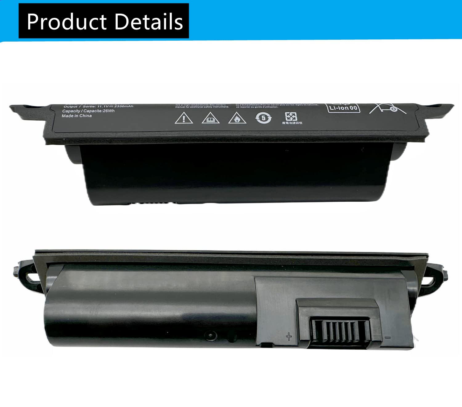 Aluo 359498 New Battery Compatable with Bose SoundLink Bluetooth Speaker III Bose SoundLink II SoundTouch Protable 330105 330105A 330107 330107A 404600 359495 11.1V 2330mAh