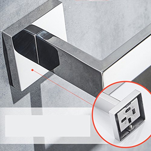 OMOONS Single Towel Bar,Sus Kitchentowel Bars,Storage Organizer Hanger Wall Mount,Mirror Polishing Finish/40Cm
