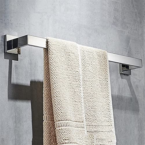 OMOONS Single Towel Bar,Sus Kitchentowel Bars,Storage Organizer Hanger Wall Mount,Mirror Polishing Finish/40Cm
