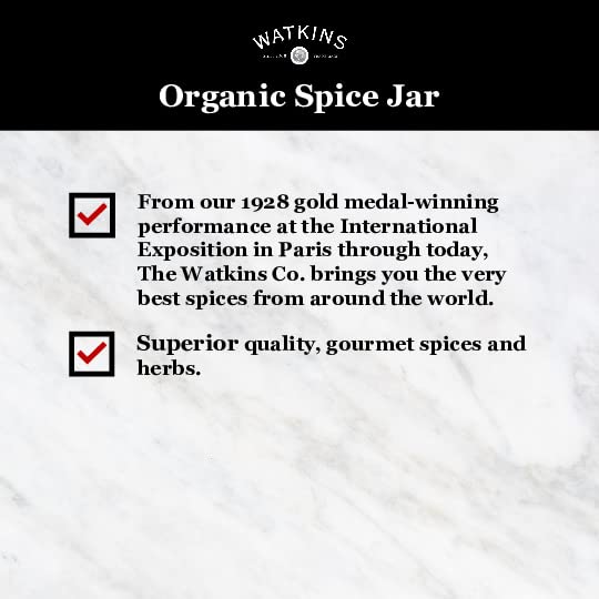 Watkins Gourmet Organic Spice Jar, Onion Powder, 2.8 Ounce Jar, 3 Count