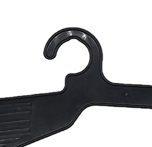 NAHANCO Extra-Long Stockroom Rail Divider with Straight Body, 21 ½” L - Black