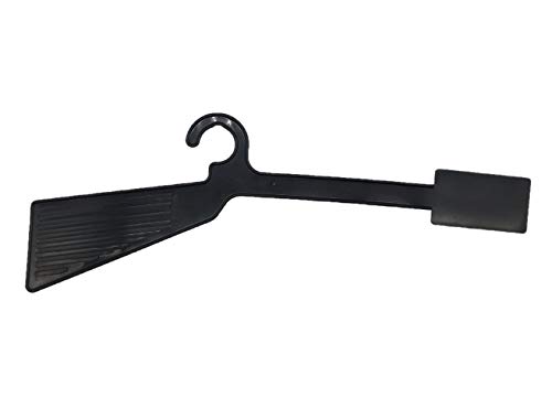 NAHANCO Extra-Long Stockroom Rail Divider with Straight Body, 21 ½” L - Black