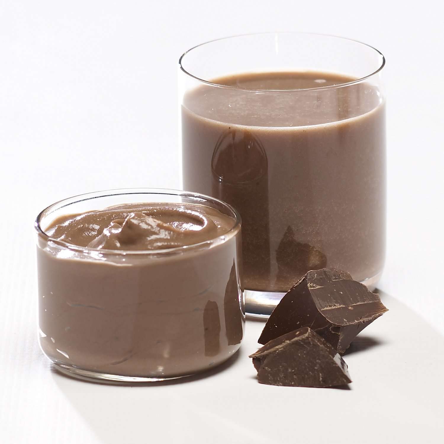 Proti-Thin High Protein Creamy Chocolate Pudding/Shake Mix, 15g Protein, Low Calorie, Low Carb, Low Sugar, No Gluten Ingredients, Aspartame Free, KETO Friendly, Ideal Protein Compatible, 7/Box