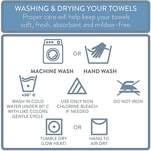NY Loft 100% Cotton Quick Dry Towel Set | Textured Bathroom Towels | Highly Absorbent and Durable Towel Set | Greenwich Collection (6 Piece Towel Set, Lilac Snow)
