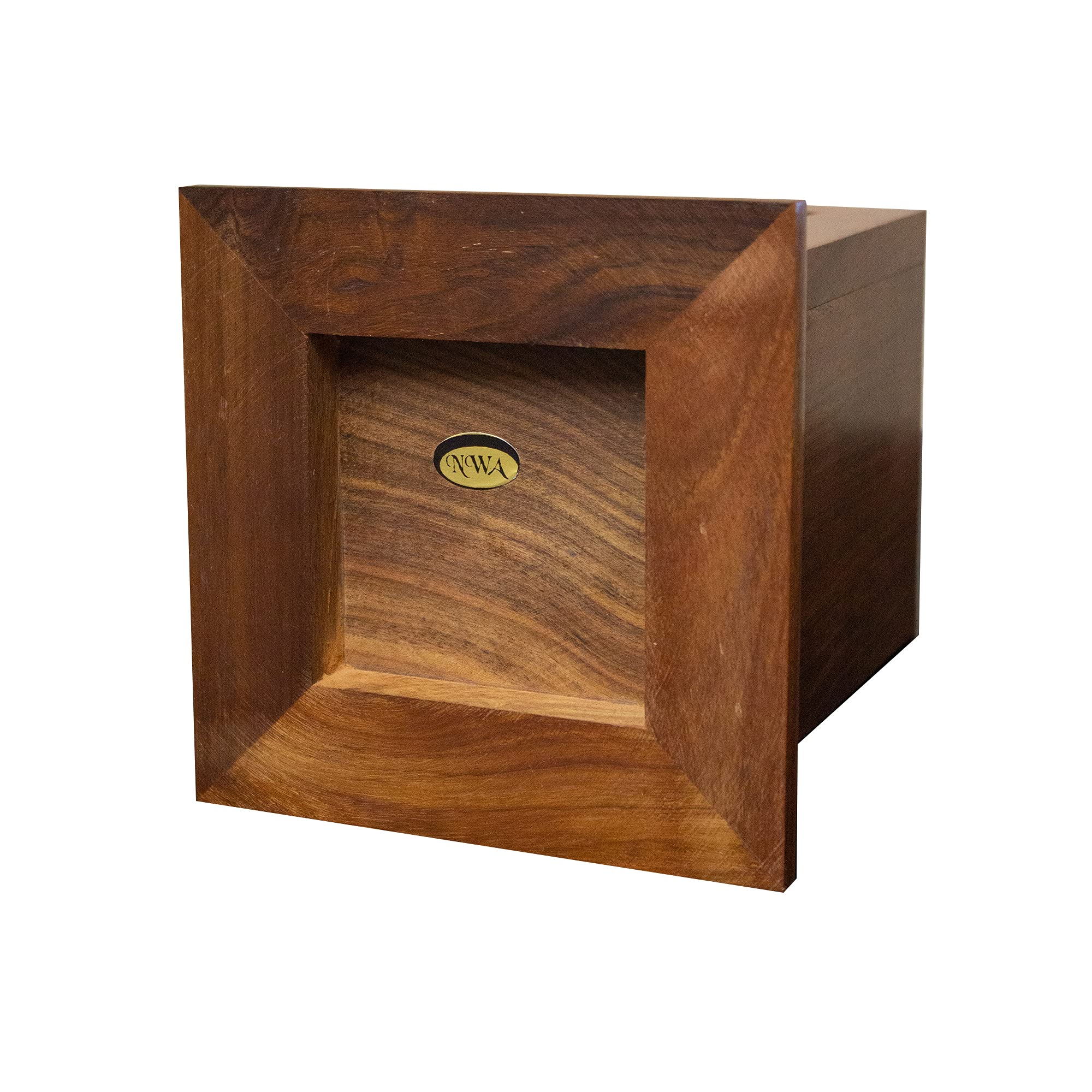 Medium Size Pet Photo Cremation Urn,Wooden Urn with Custom Engraving- Holds 75 pounds