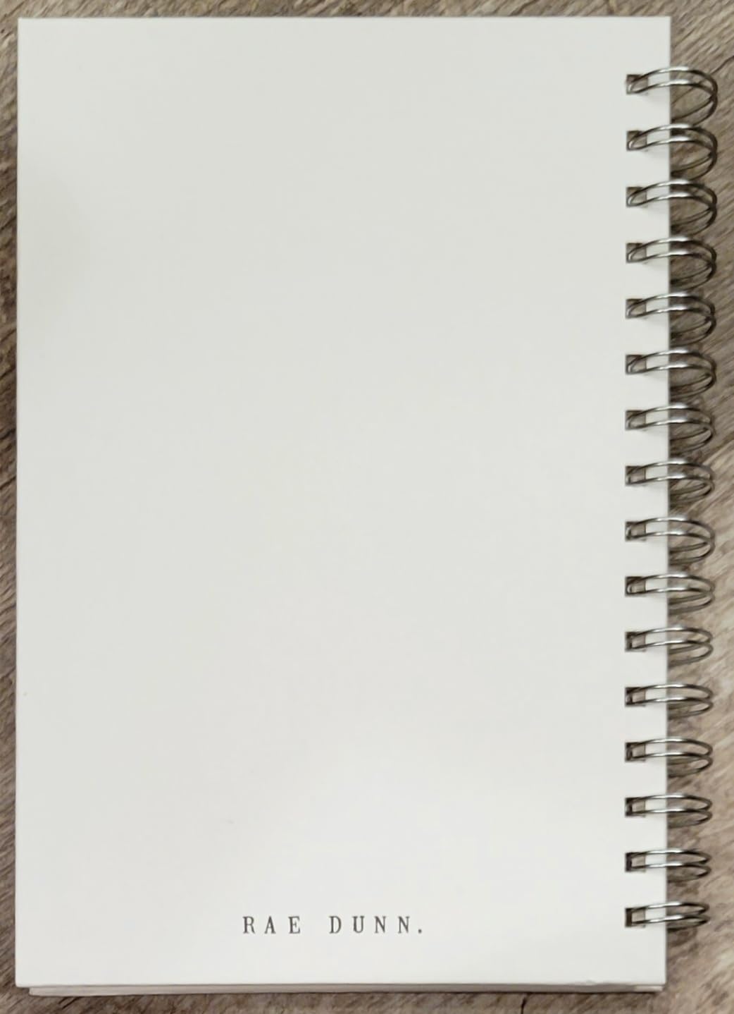 Rae Dunn Large Letter Travel. Spiral Notebook (160 lined pages)