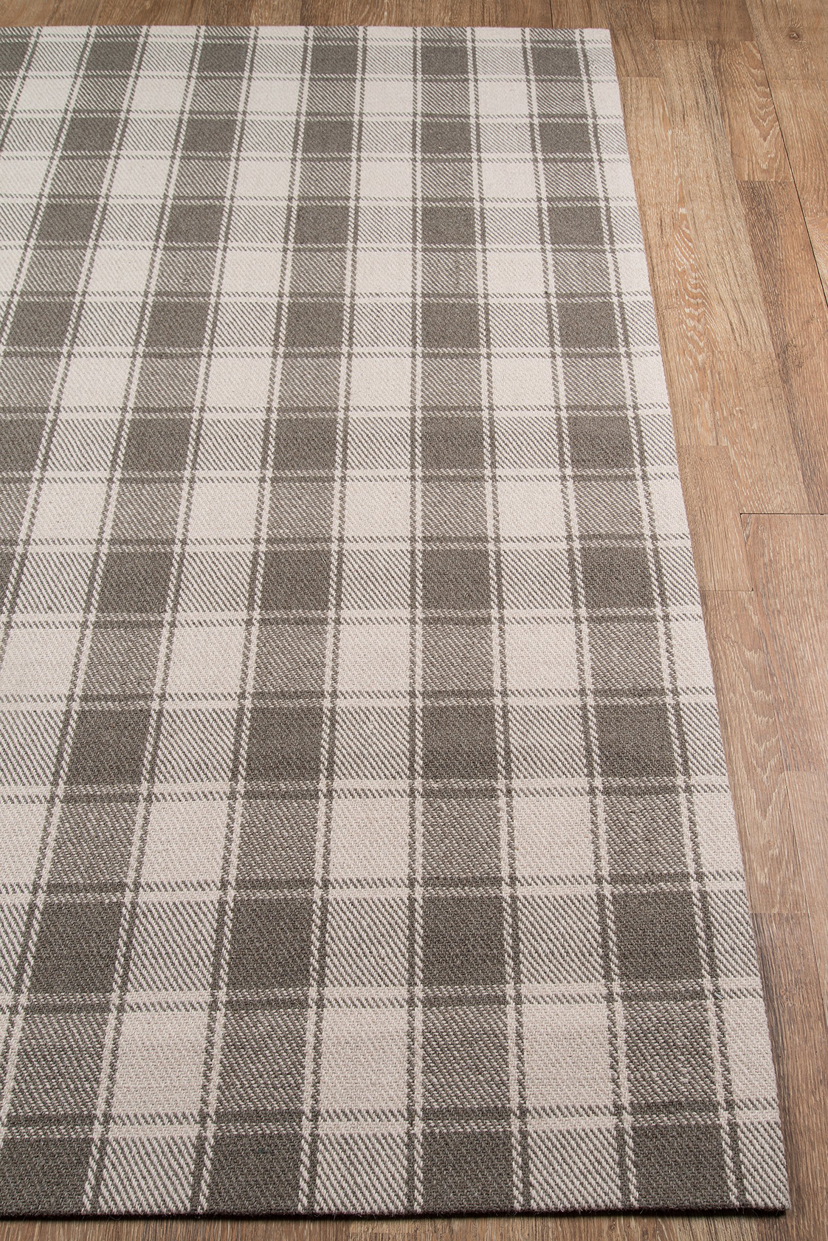 Erin Gates by Momeni Marlborough Charles Grey Hand Woven Wool Area Rug 8' X 10'