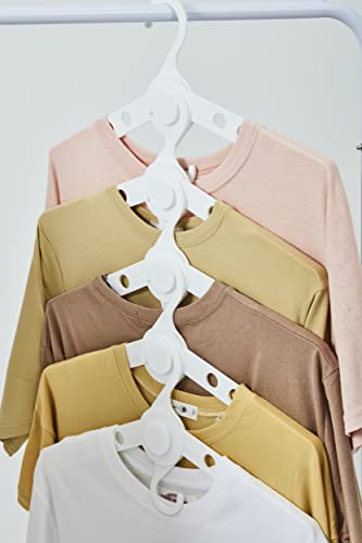 Closet Organizer Foldable Hangers - Bigtime Closet Space Saver - Holds 20lbs Durable & Portable - Use at Home, Dorm, and Office (Black 20 Pack)