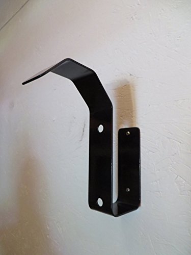 Side View Helmet Wall Black Display Rack