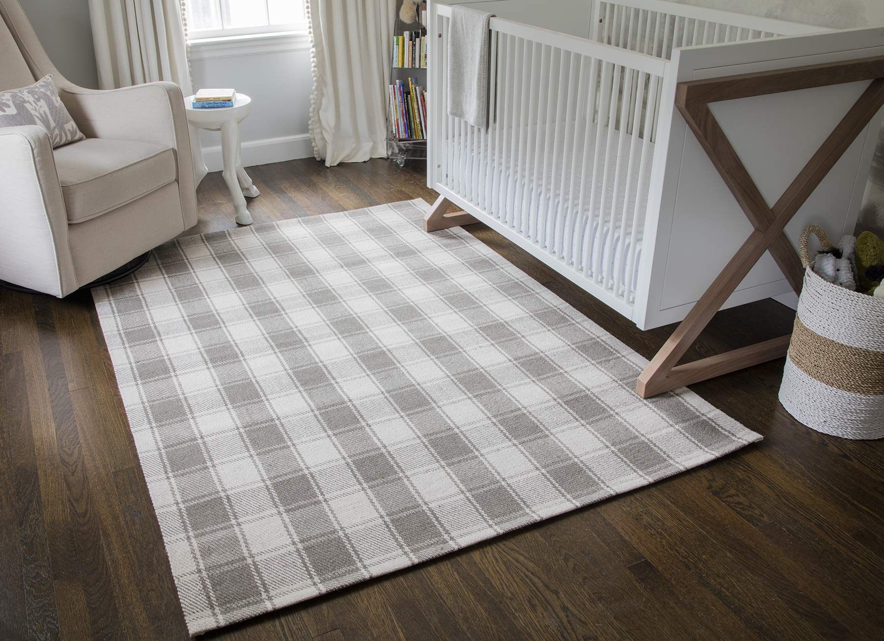 Erin Gates by Momeni Marlborough Charles Grey Hand Woven Wool Area Rug 8' X 10'