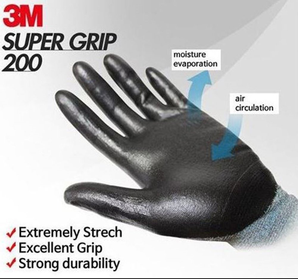 Lightweight Nitrile Work Gloves, 3D Comfort Stretch Fit, Durable Power Grip Foam Coated, Smart Touch, Thin Machine Washable, 5 Pairs Pack (Large, Pink)