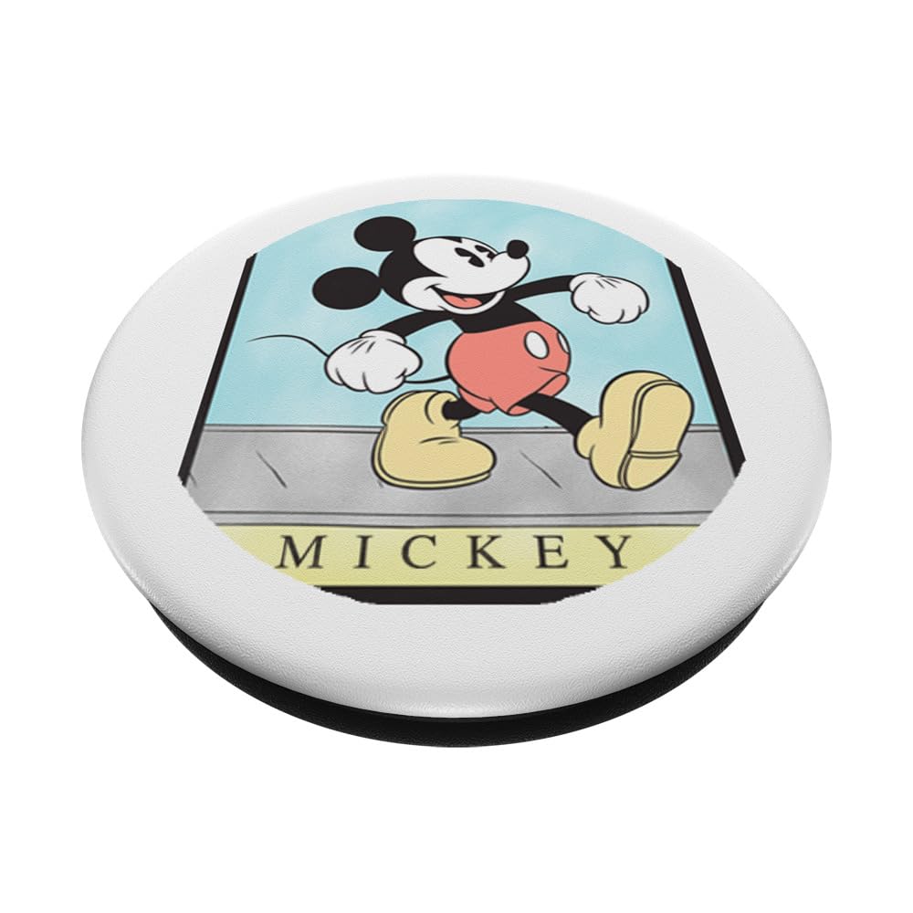 Disney Mickey Mouse On A Stroll PopSockets Stand for Smartphones and Tablets PopSockets Standard PopGrip