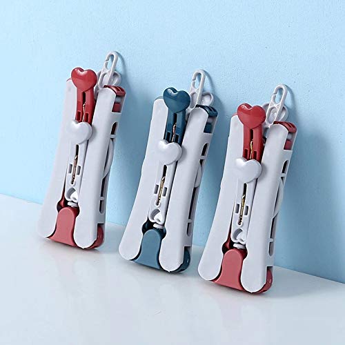 WALNUT Travel Clothes Rack Hanger Portable Durable Folding Clothes Hanger Multifunction Stretch Drying Rack Home Wardrobe Storage Hot (Color : White-Dinosaur Doodle4)