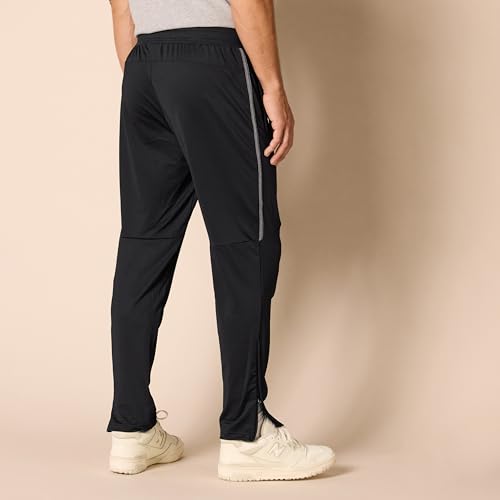 Amazon Essentials Men's Knit Performance Training Pant, Black, Large