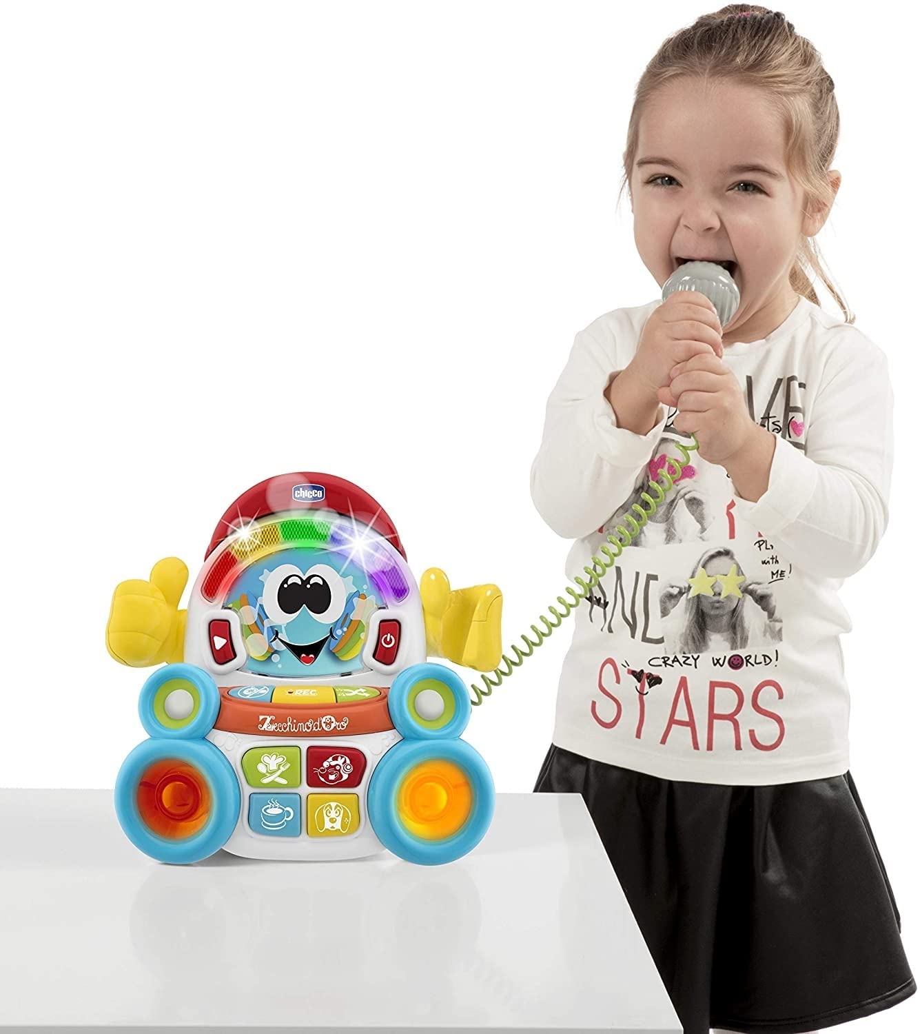 chicco 00009492000000 Songy The Singer Electronic Music Game Karaoke 3-6 Years