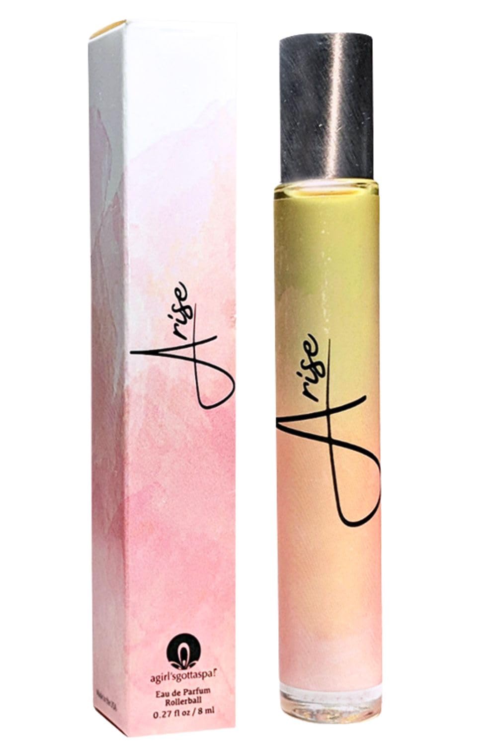 A Girl's Gotta Spa! Arise Jasmine Citrus Vanilla Roll On Perfume Oil for Women 10ml, Vegan and Leaping Bunny Certified