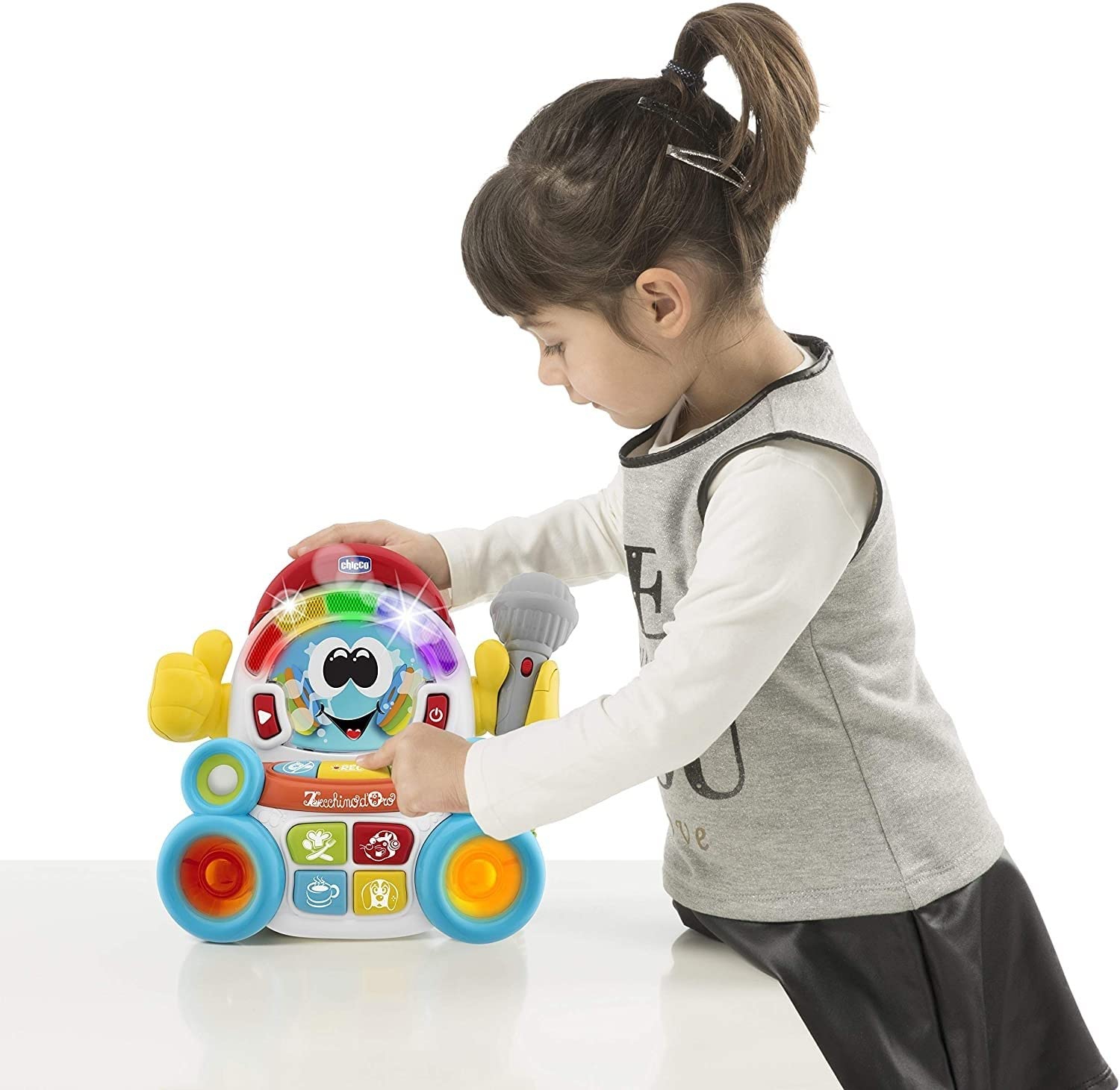chicco 00009492000000 Songy The Singer Electronic Music Game Karaoke 3-6 Years