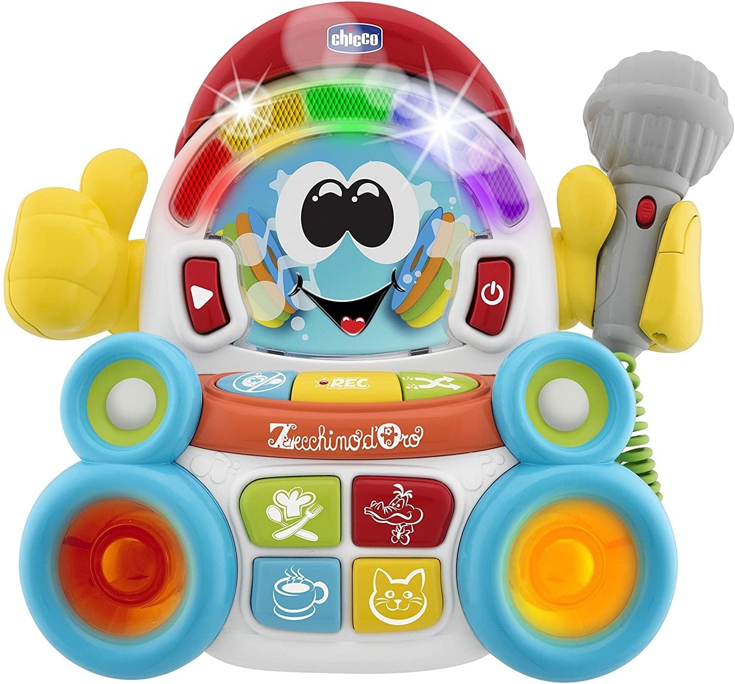 chicco 00009492000000 Songy The Singer Electronic Music Game Karaoke 3-6 Years