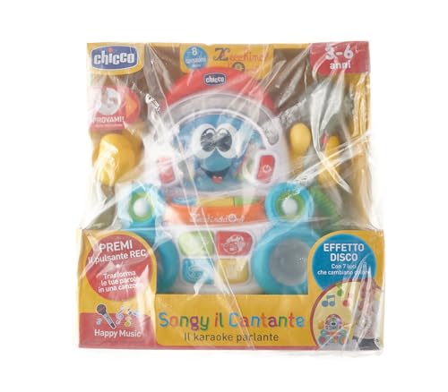 chicco 00009492000000 Songy The Singer Electronic Music Game Karaoke 3-6 Years