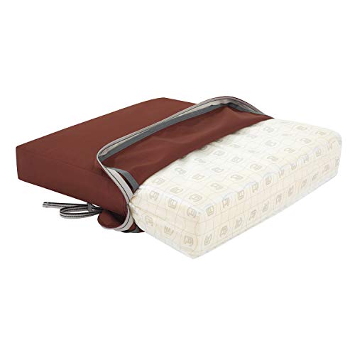 Classic Accessories Ravenna Water-Resistant 21 x 20 x 4 Inch Patio Back Cushion, Spice, Outdoor Loveseat Cushions