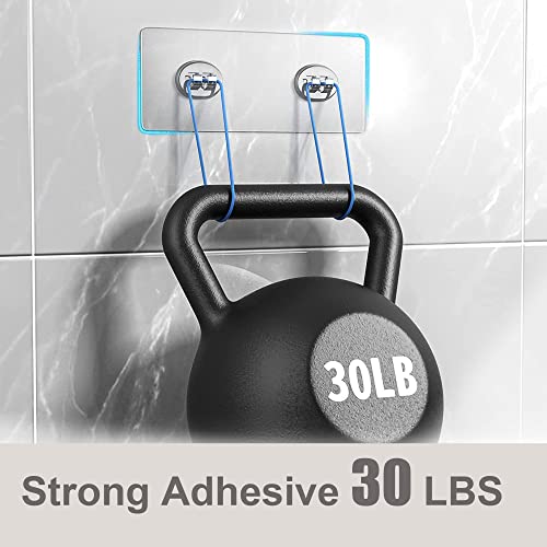 Corner Shower Caddy No Drilling,Shower Organizer Corner,Strong Adhesive Shower Shelves,Metal Bathroom Organizer Shower with Hooks,Shower Wall Caddy Waterproof,Rustproof Black 2 Pack