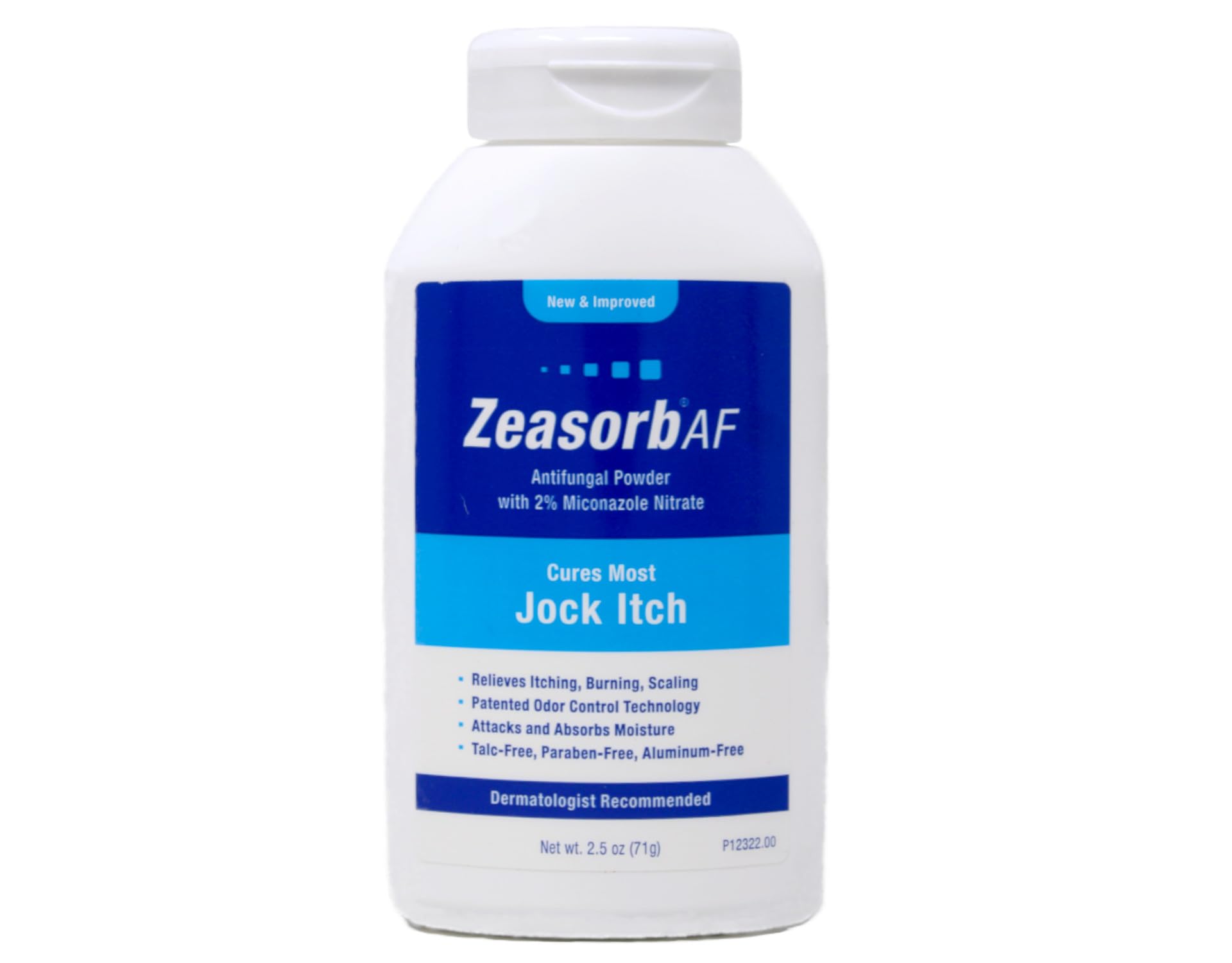 Zeasorb Antifungal Treatment Powder, Jock Itch - 2.5 oz, Pack of 6