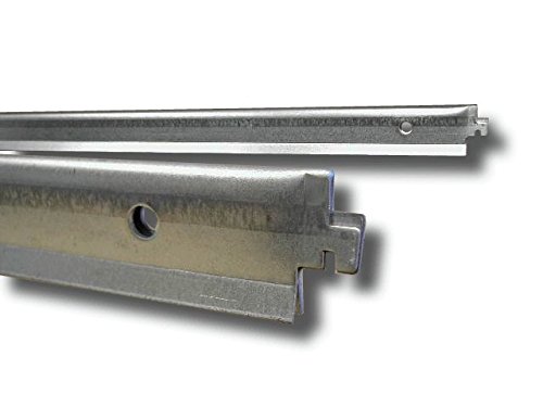 Steelcase Lateral File Bar for 30" Wide Filing Cabinet - for Steelcase Cabinets Series 800 & 900 "Old Style Manufactured Before 5-5-97 - Filing Cabinet Metal Rail Insert for Lateral Filing (2-Pack)
